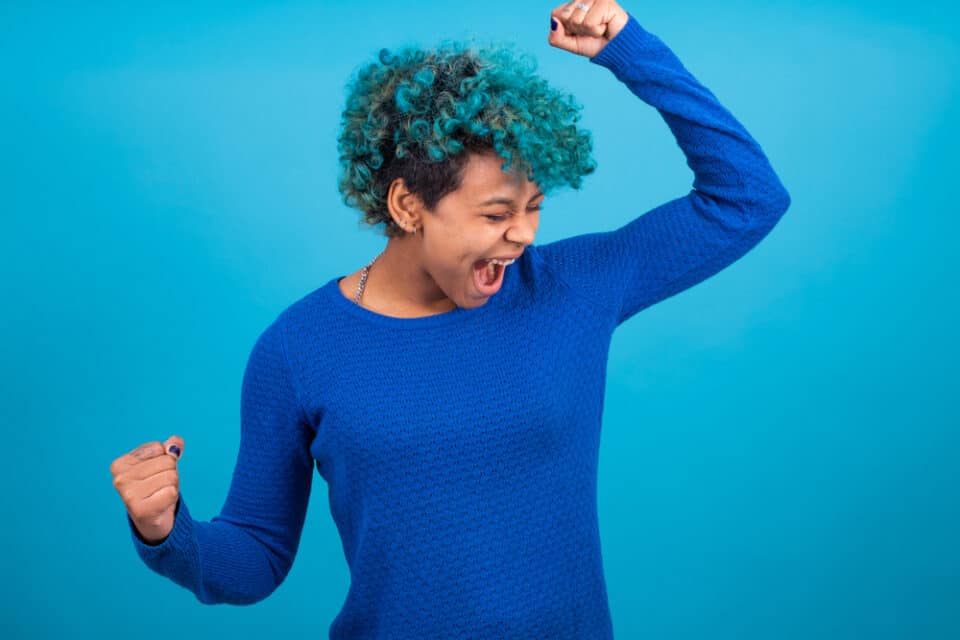 How to Dye Dark Hair Blue Without Bleaching It (at Home)