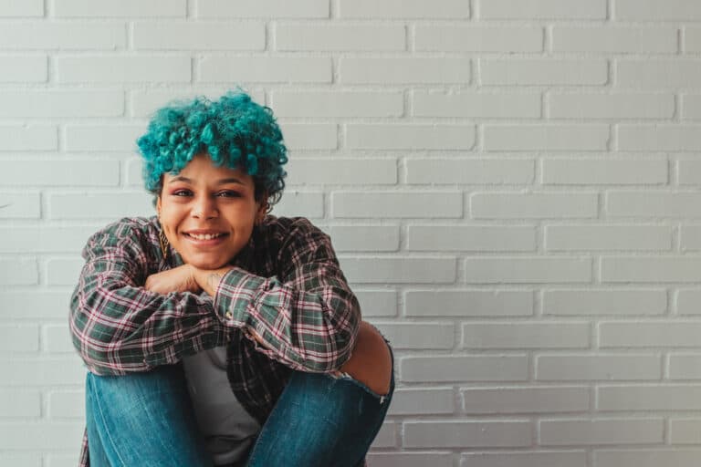 How to Dye Dark Hair Blue Without Bleaching It (at Home)