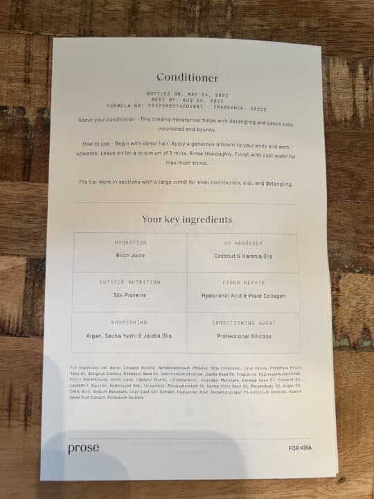 Prose Hair Care Review: I Tried Their Custom Beauty Products