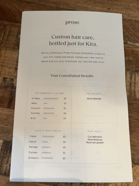 Prose Hair Care Review: I Tried Their Custom Beauty Products