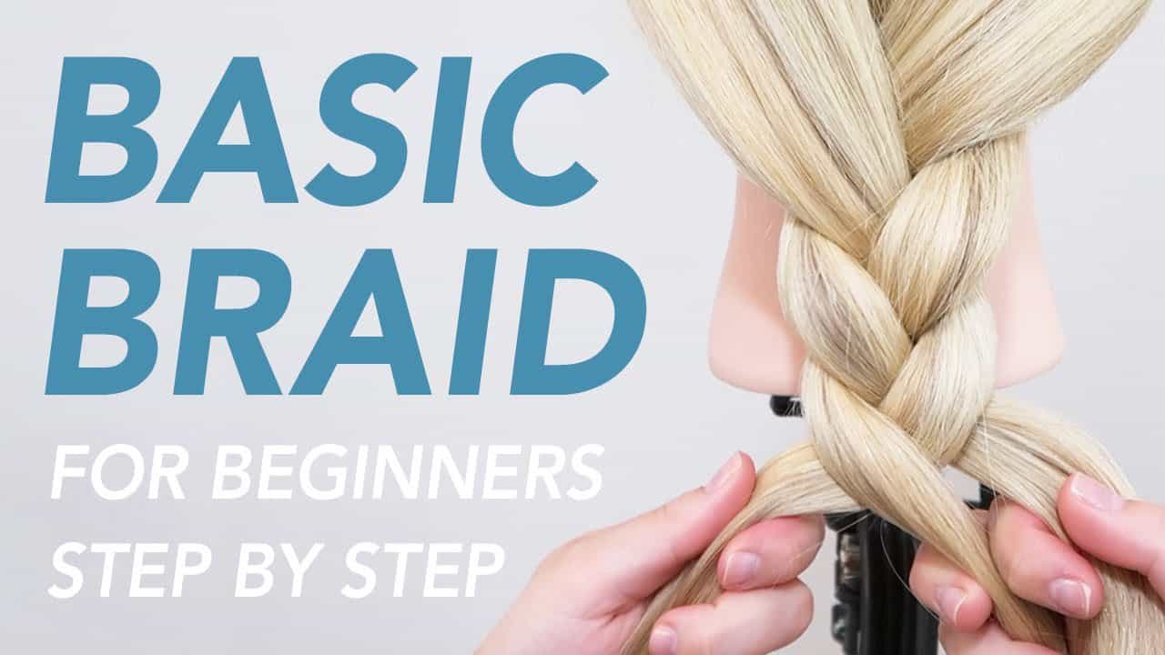 How To Braid Hair Diagram